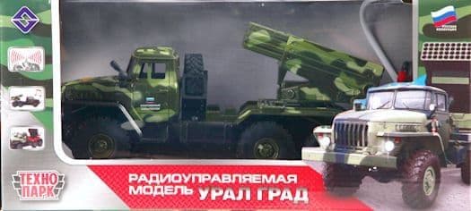 Автомобиль радиоуправляемый УРАЛ ГРАД 21 см со звуком и светом в ...