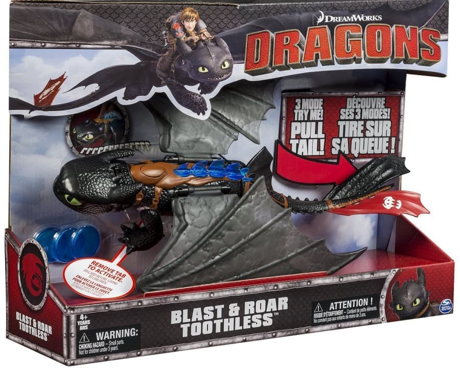 Игровой набор BLAST & ROAR TOOTHLESS в открытой коробке купить в ...